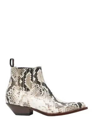 SONORA 40mm Hidalgo Leather Boots - Neutrals