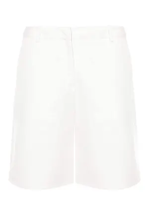 Valentino Garavani Twill Knee-length Shorts - White