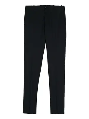 Incotex Mid-rise Tailored Trousers - Blue