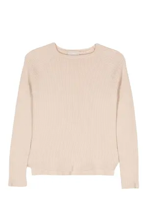 DRUMOHR Raglan-sleeve Cashmere Jumper - Neutrals