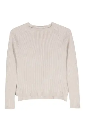 DRUMOHR Raglan-sleeve Cashmere Jumper - Neutrals