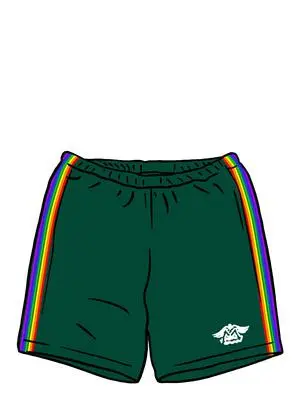 Supreme Hysteric Glamour Velour Short - Green