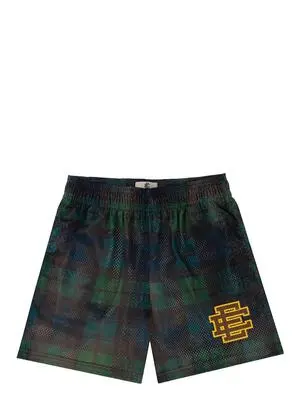 ERIC EMANUEL EE Basic Short Green/black Plaid