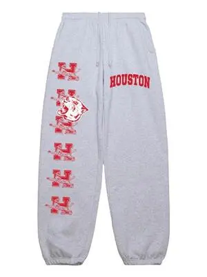 TRAVIS SCOTT X Mitchell & Ness Houston Cougars Classic Sweatpants - Heather Gray
