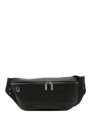 Rick Owens Leather Belt Bag - Black