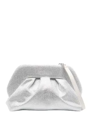 THEMOIRE Tia Clutch Bag Silver
