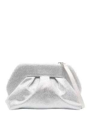 THEMOIRE Tia Clutch Bag Silver