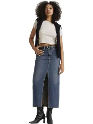 LEVI'S Ankle Column Skirt