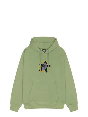 StÜssy Galaxy Hooded Sweatshirt - Green