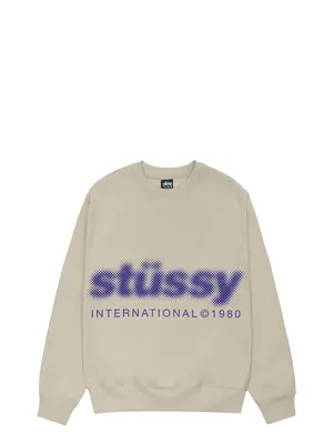 StÜssy Blur Crew - Tan