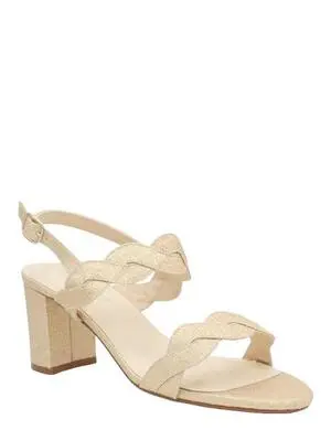 TOUCH UPS Ankle Strap Sandal - Champagne