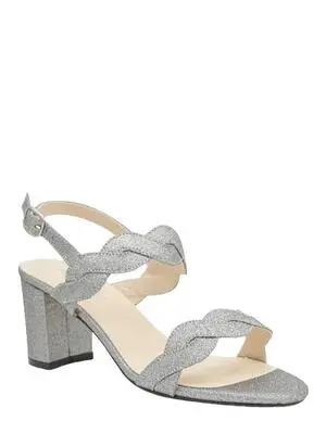 TOUCH UPS Ankle Strap Sandal - Pewter