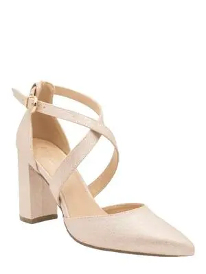 PARADOX LONDON PINK Paradox London Rylee Pointed Toe Pumps - Beige