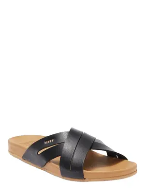 Reef Cushion Spring Sandal Black/tan