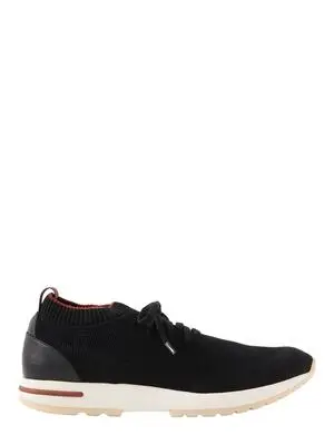 Loro Piana 360 Flexy Walk Wish® Wool Sneakers - Black