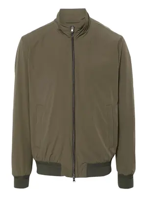 Herno Taffeta Bomber Jacket - Green