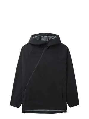 POST ARCHIVE FACTION Off-centre Hooded Jacket - Black