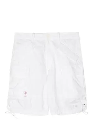 UNDERCOVERISM Multi-pockets Drawstring Hem Shorts - White