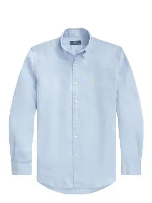 Polo Ralph Lauren Polo Pony Linen Shirt - Blue