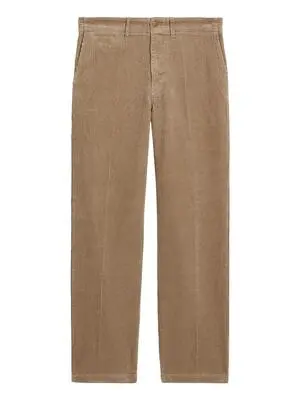 ALEX MILL Cotton-corduroy Pants - Sand