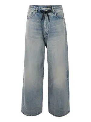 Balenciaga Distressed Jeans - Blue