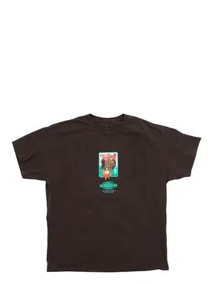 TRAVIS SCOTT Road To Utopia Las Vegas Joker T-shirt - Brown