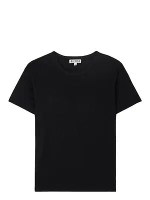 Eterne Boyfriend Cotton And Modal-blend T-shirt - Black