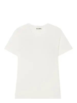 Eterne Boyfriend Cotton And Modal-blend T-shirt - Neutrals