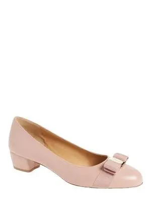 FERRAGAMO FERRAGAMO Vara Soft Pump Rose
