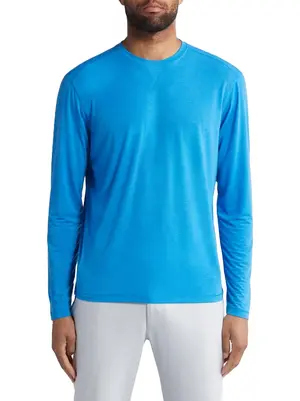 Johnnie-o Johnnie-O Course Long Sleeve Performance T-Shirt Victory