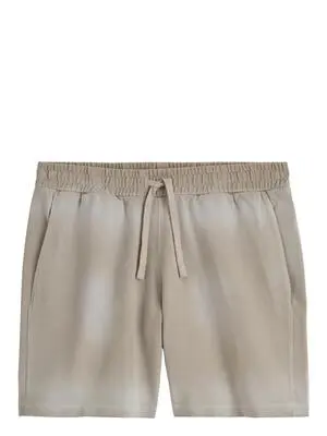 Cos Washed-jersey Drawstring Shorts - Beige