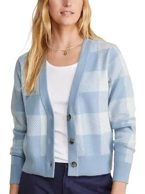Vineyard Vines V-neck Cashmere Cardigan - Jake Blue