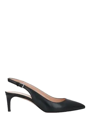 Bally Pumps In Lambskin - Black