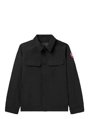 Canada Goose Burnaby Logo-appliquéd Arctic Tech® Chore Jacket - Black