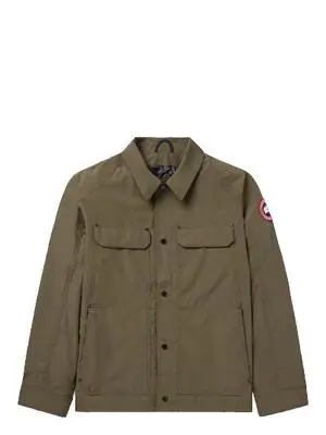 Canada Goose Burnaby Logo-appliquéd Arctic Tech® Chore Jacket - Green