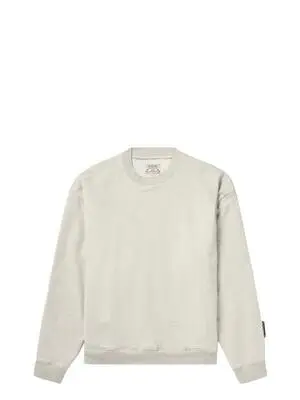 KAPITAL Patchwork Cotton-Blend Jersey Sweatshirt