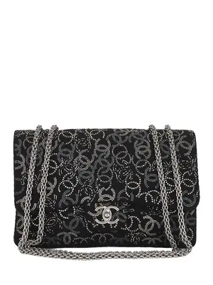 CHANEL Paris-Shanghai Pudong Strass Flap Bag