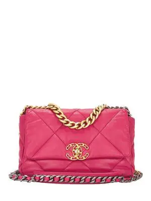 Chanel Chanel 19 Flap Bag Red