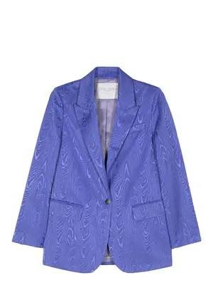FORTE_FORTE Forte Forte Moire-Effect Blazer