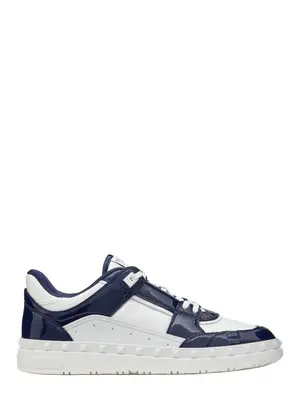 Valentino Garavani Freedots Leather Sneakers - White