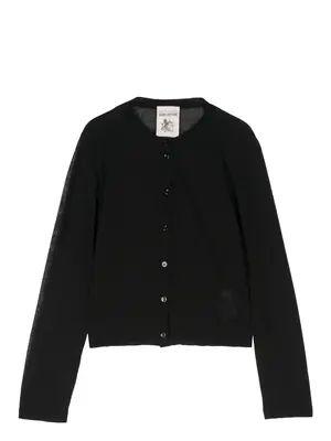 SEMICOUTURE Long-sleeve Cardigan - Black