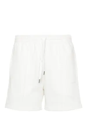P.a.r.o.s.h Striped Jersey Shorts - White
