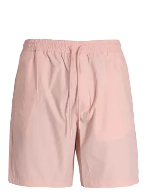 Hugo Dan Drawstring Cotton Shorts - Pink