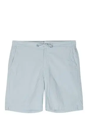 Frescobol Carioca Sergio Cotton-Blend Shorts Blue