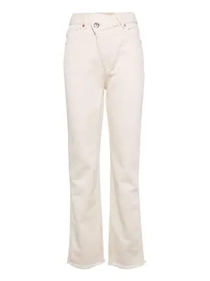 ALOHAS Kansas High-rise Straight-leg Jeans - Neutrals
