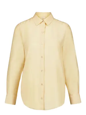 PAULA S Ametista Silk Shirt - Neutrals