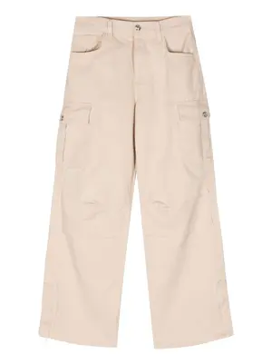 Liu Jo High-rise Wide-leg Jeans - Neutrals