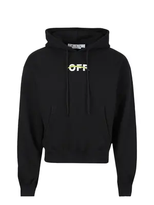 Off-White Industrial Over Hoodie - Black