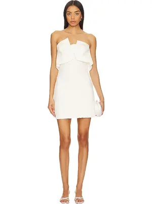 Misha Collection Aria Mini Dress - Ivory