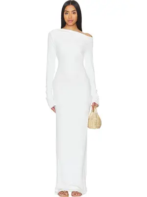 SNDYS Reyna Maxi Dress - White